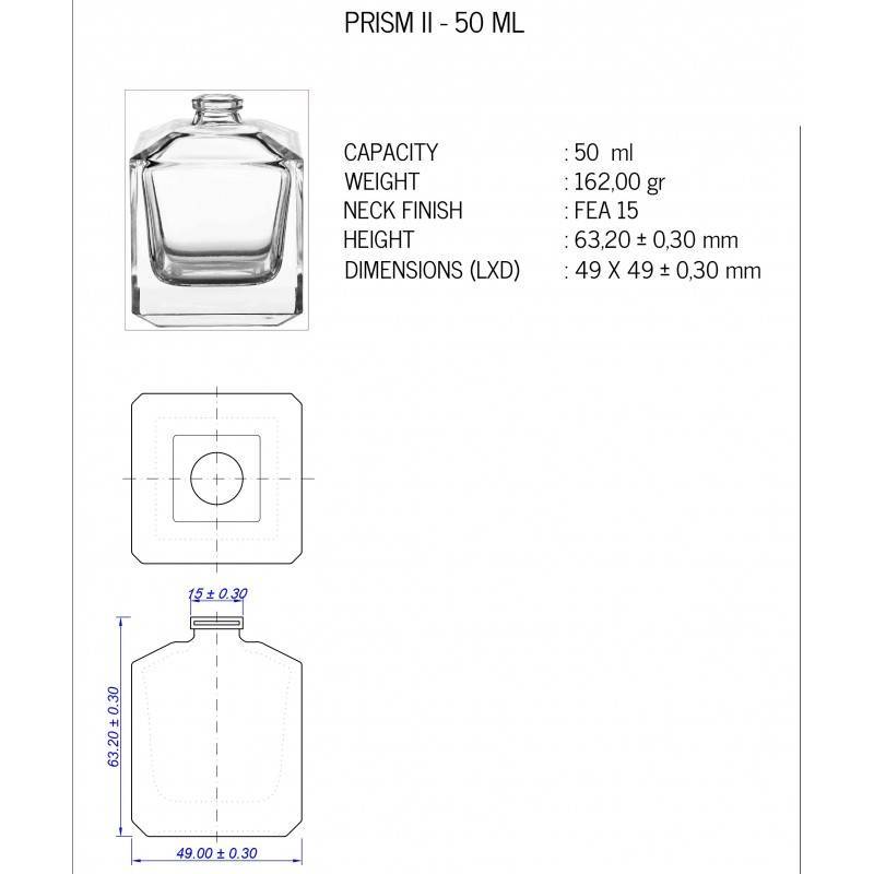 Prism 50 ml Spray Iron Gold Cap | Manis Chemicals Accessory Gold Spray