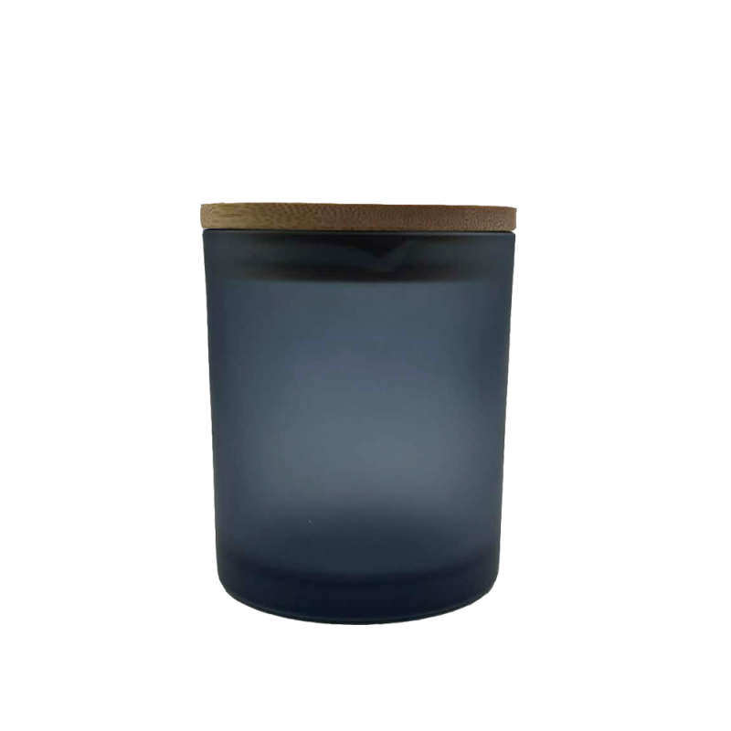 Βάζο για Κερί Γκρι 220 ml Τεμάχια 1 τμχ