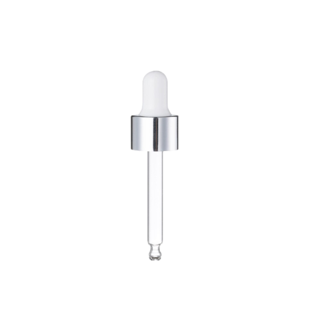 Pipette Silver White F18 Ball Finish Rubber | Manis Chemicals Size 30ml